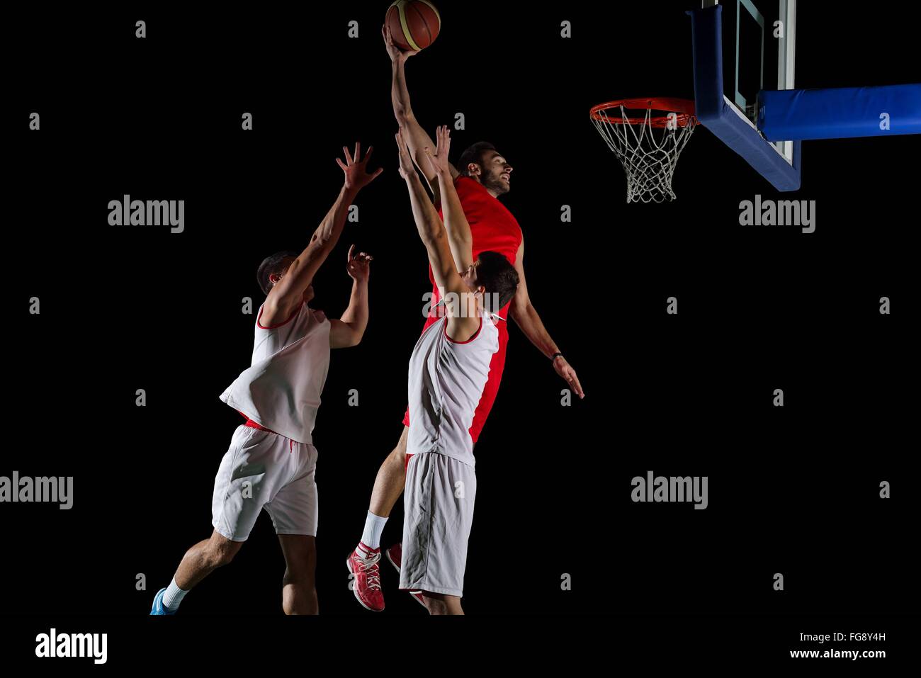 basketball player in action Stock Photo - Alamy