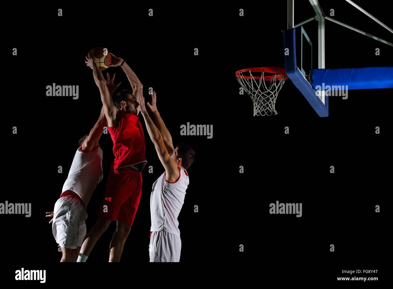 basketball player in action Stock Photo - Alamy