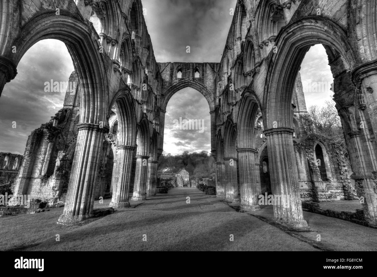 ruins of abbey Stock Photo - Alamy