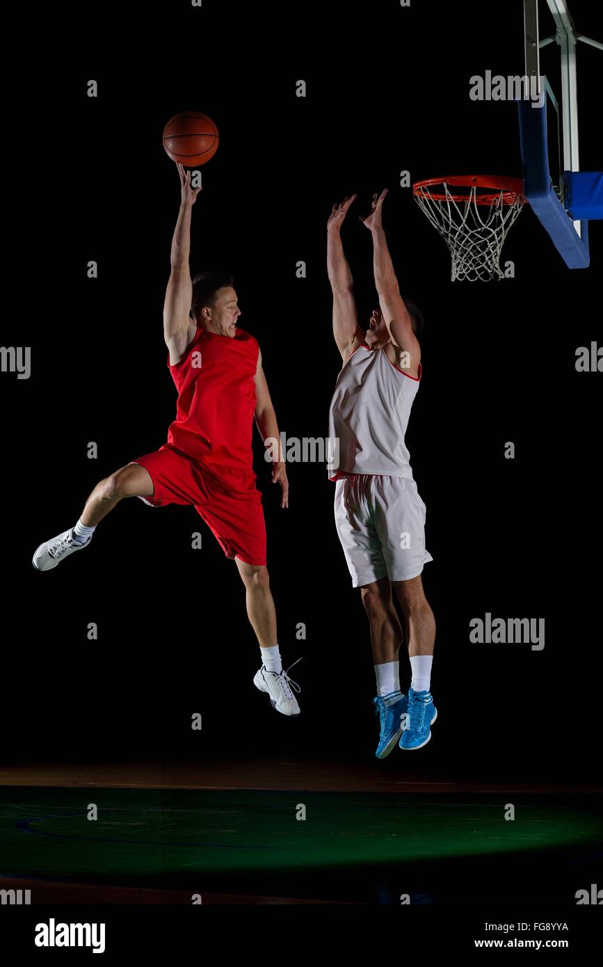 basketball player in action Stock Photo - Alamy