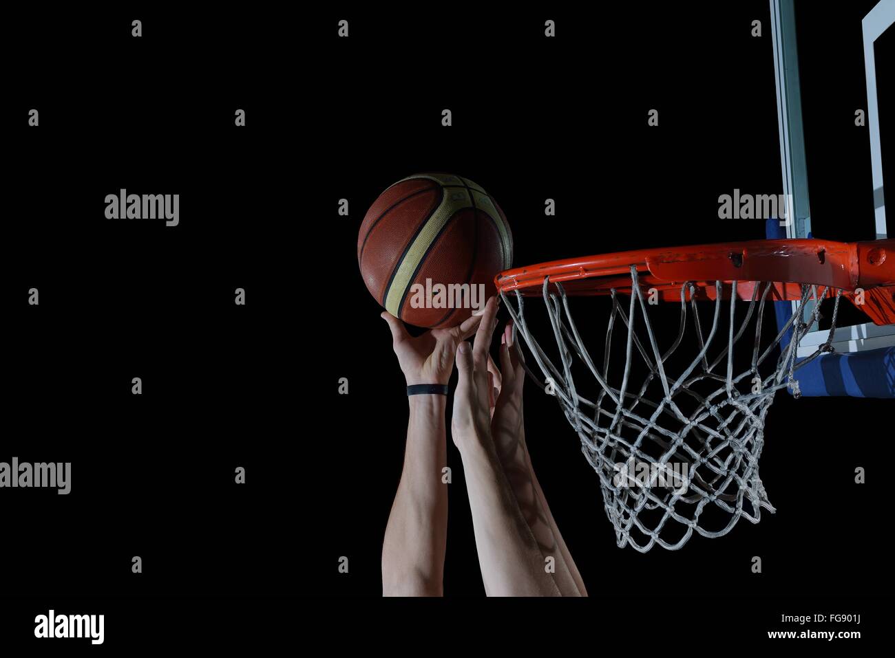 basketball player in action Stock Photo - Alamy