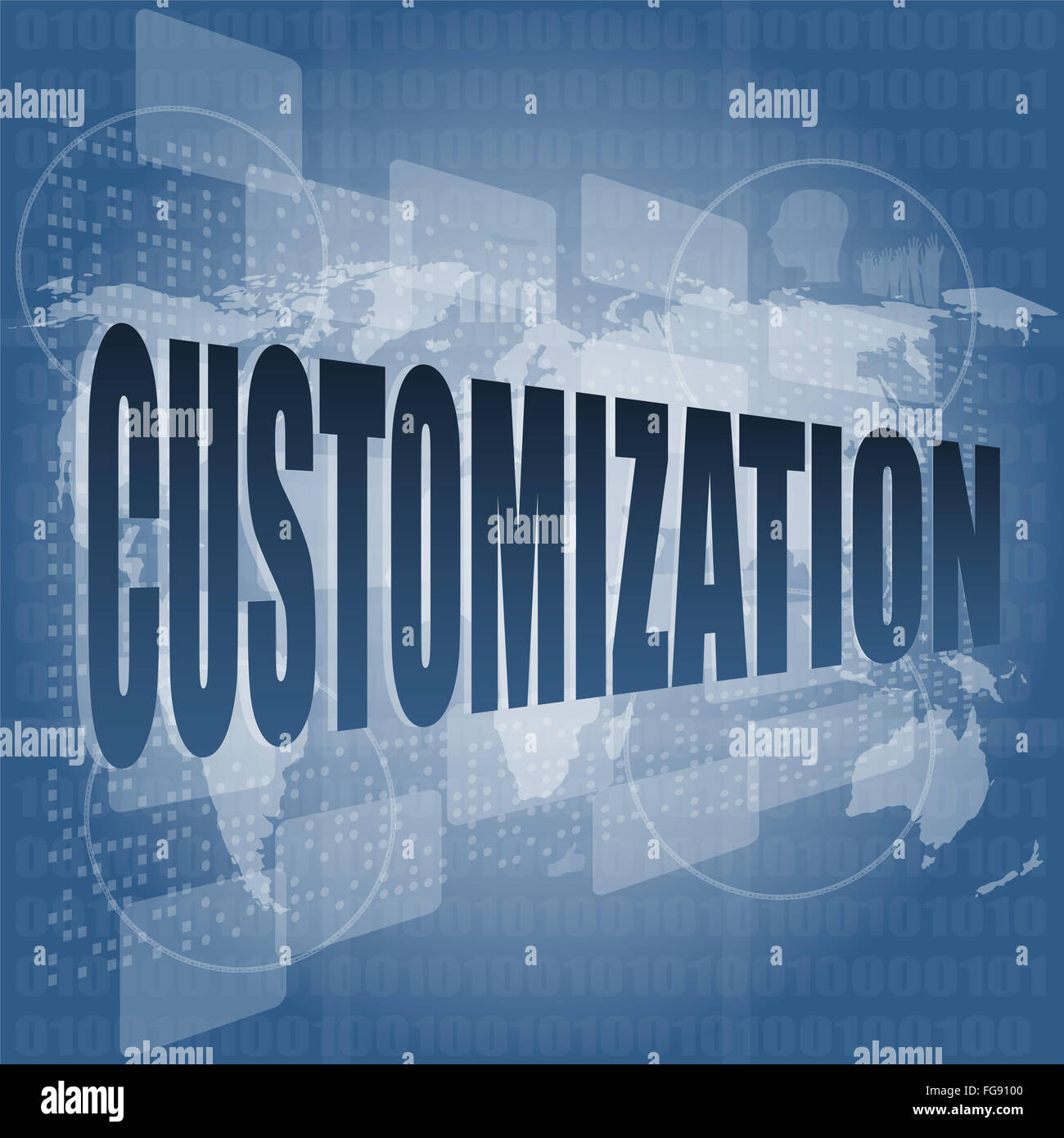 Tech customization hi-res stock photography and images - Alamy