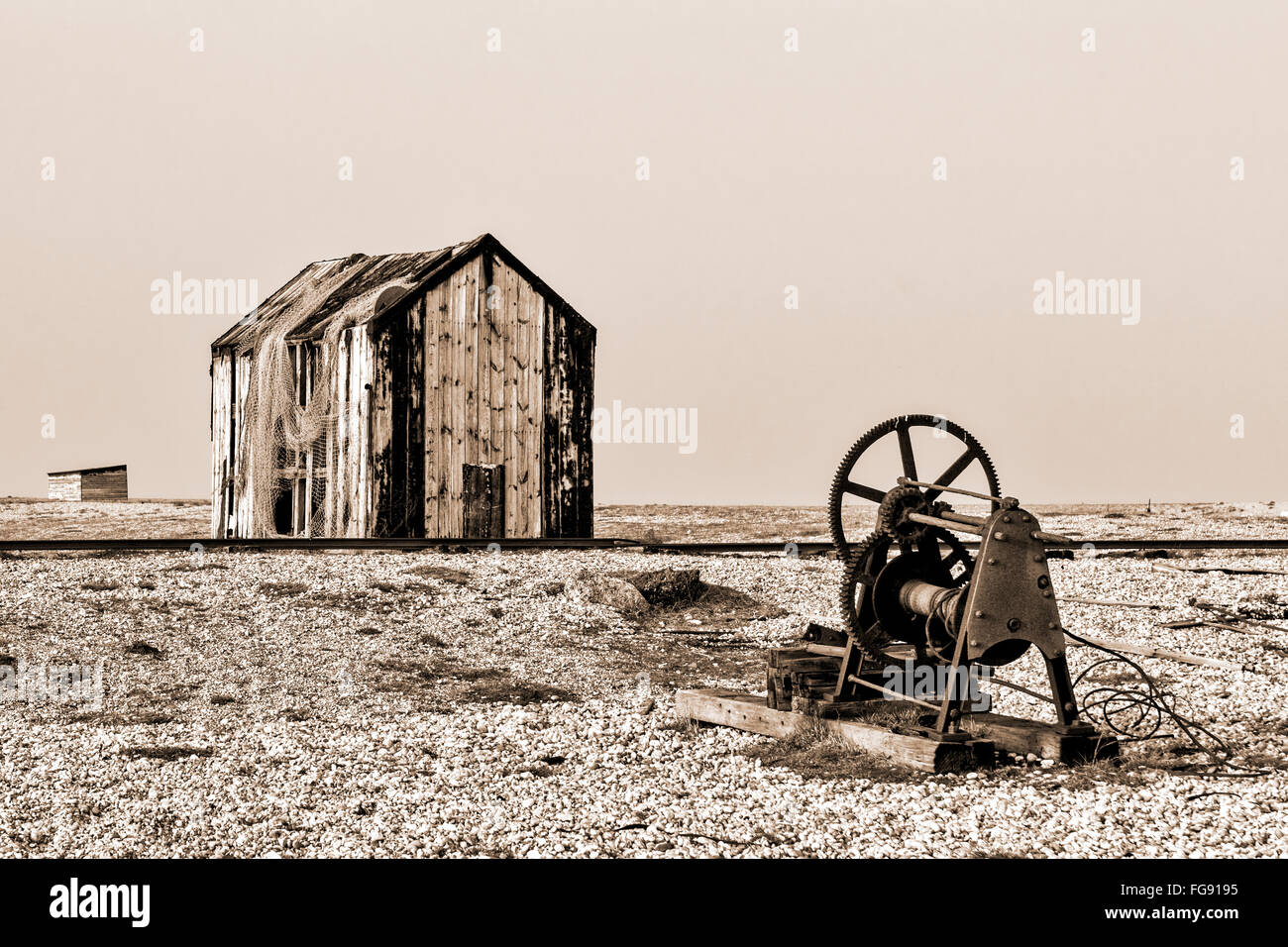 An old shack on the beach hi-res stock photography and images - Alamy
