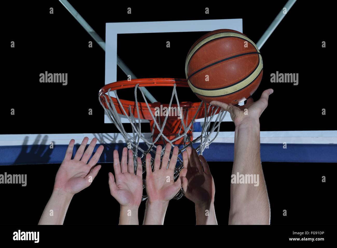 Basketball jump hi-res stock photography and images - Alamy