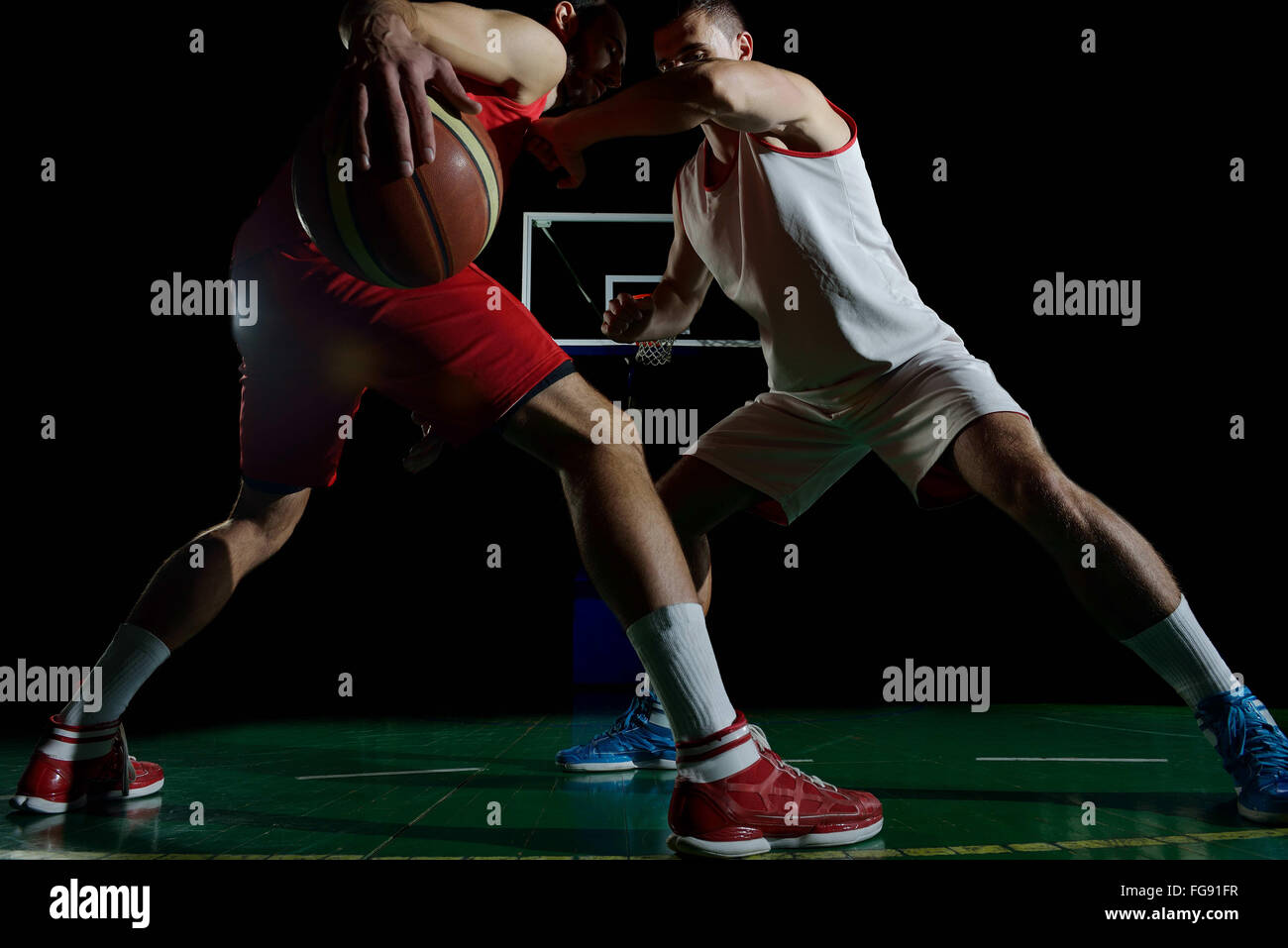basketball player in action Stock Photo - Alamy