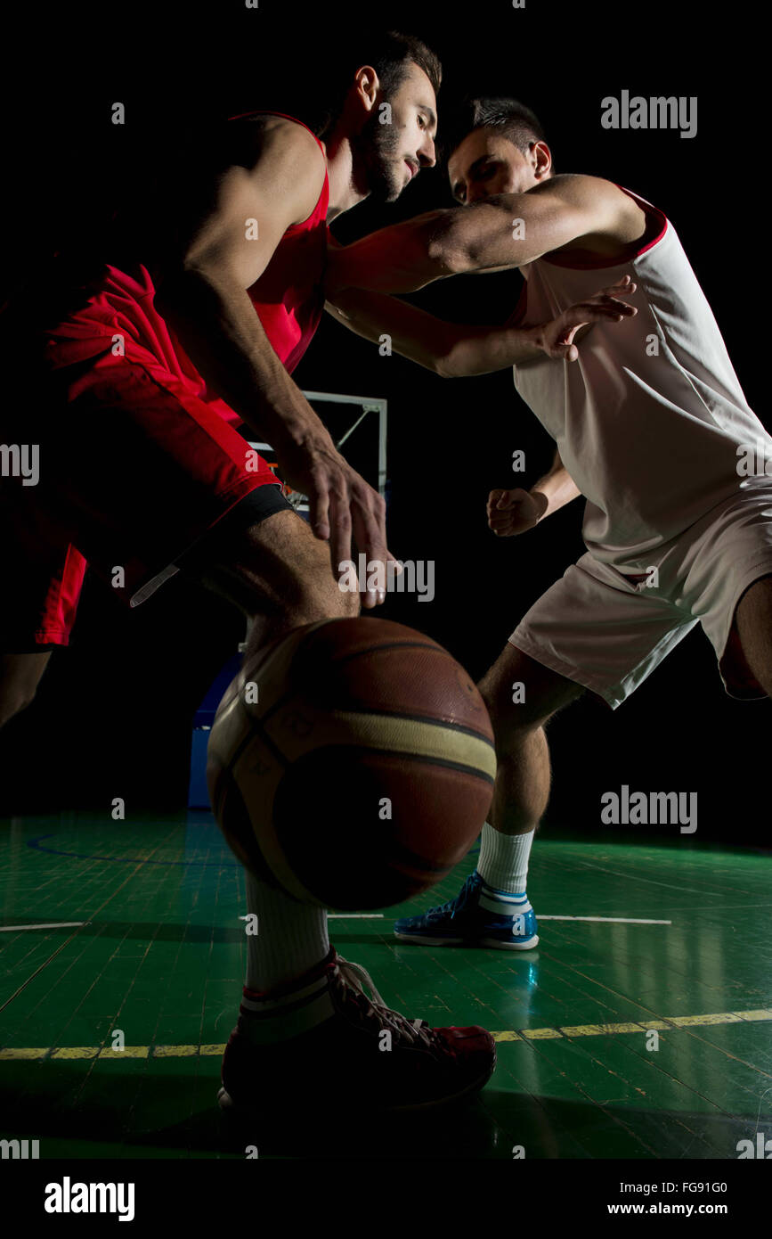 basketball player in action Stock Photo - Alamy