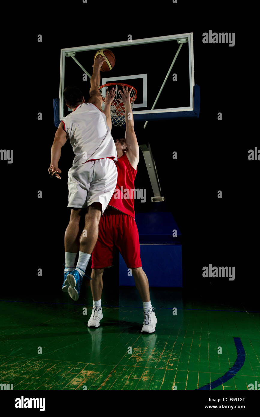basketball player in action Stock Photo - Alamy