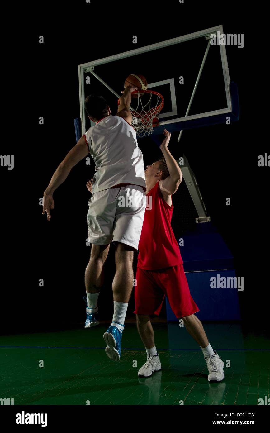 basketball player in action Stock Photo - Alamy