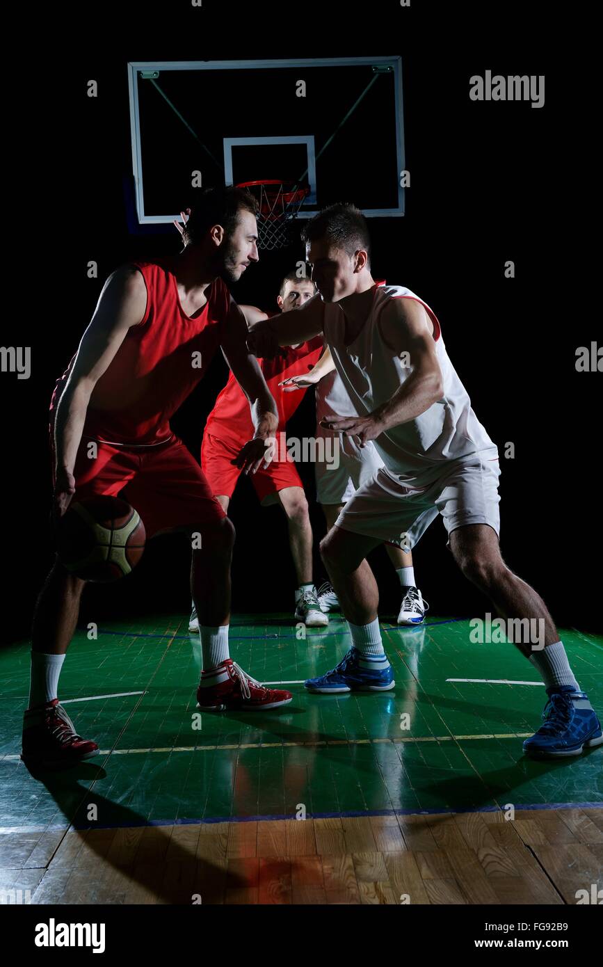 basketball player in action Stock Photo - Alamy