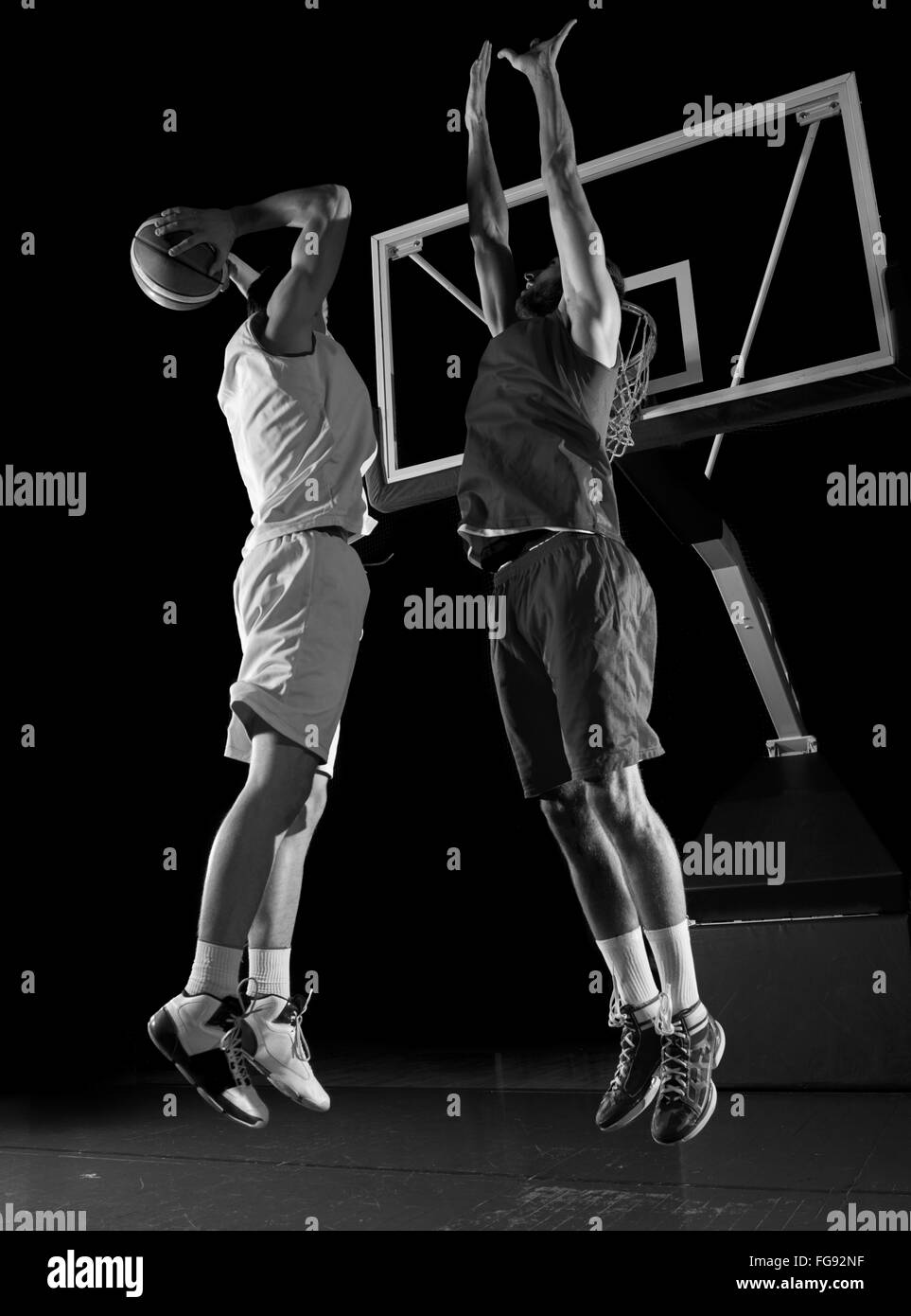 basketball player in action Stock Photo - Alamy