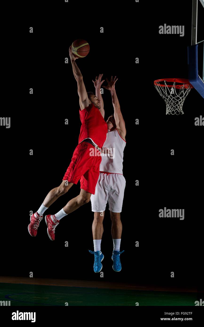 basketball player in action Stock Photo - Alamy