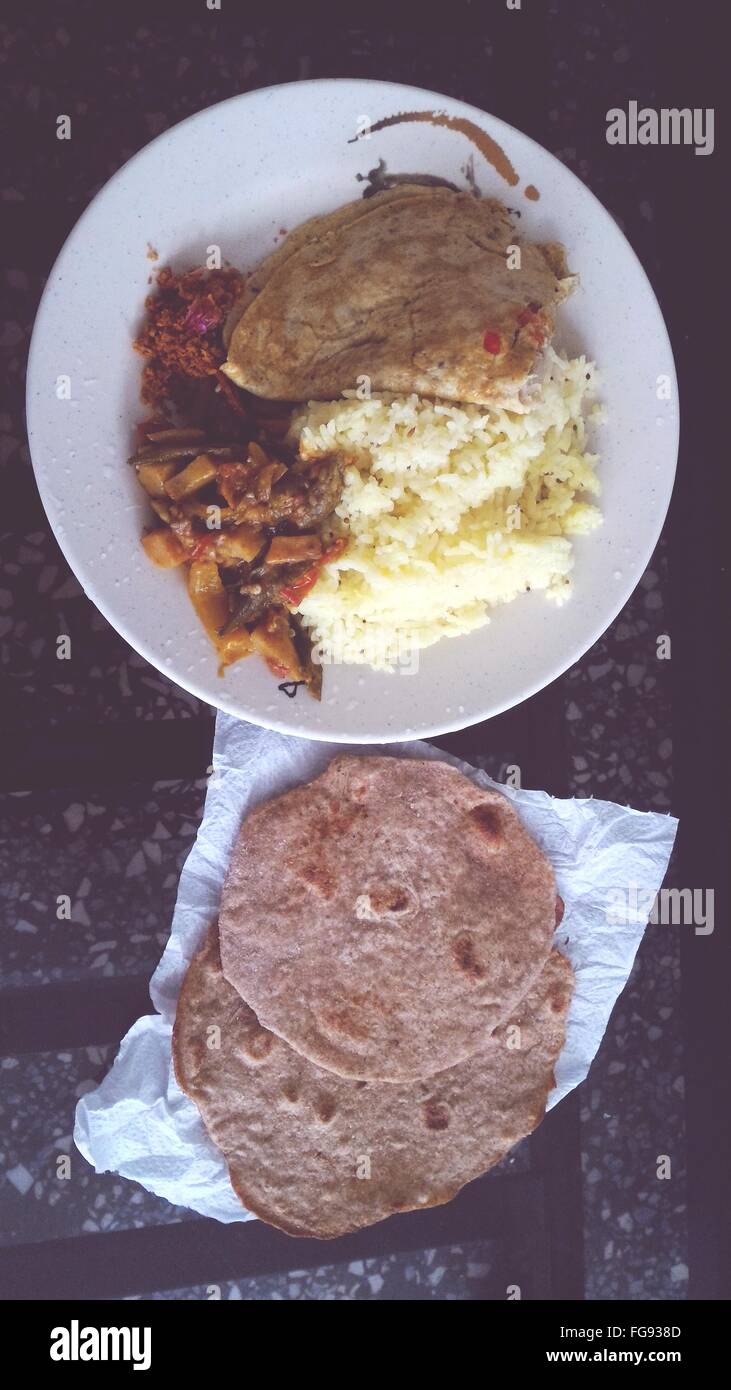 Vegetable roti hi-res stock photography and images - Alamy