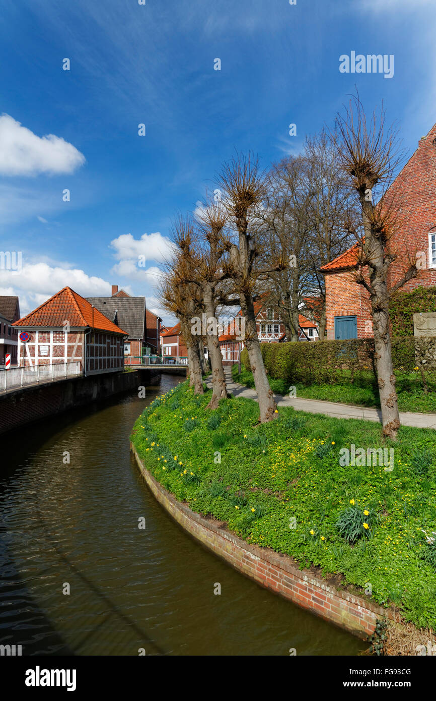 geography / travel, Germany, Lower Saxony, Jork, Am Kirchhof ...