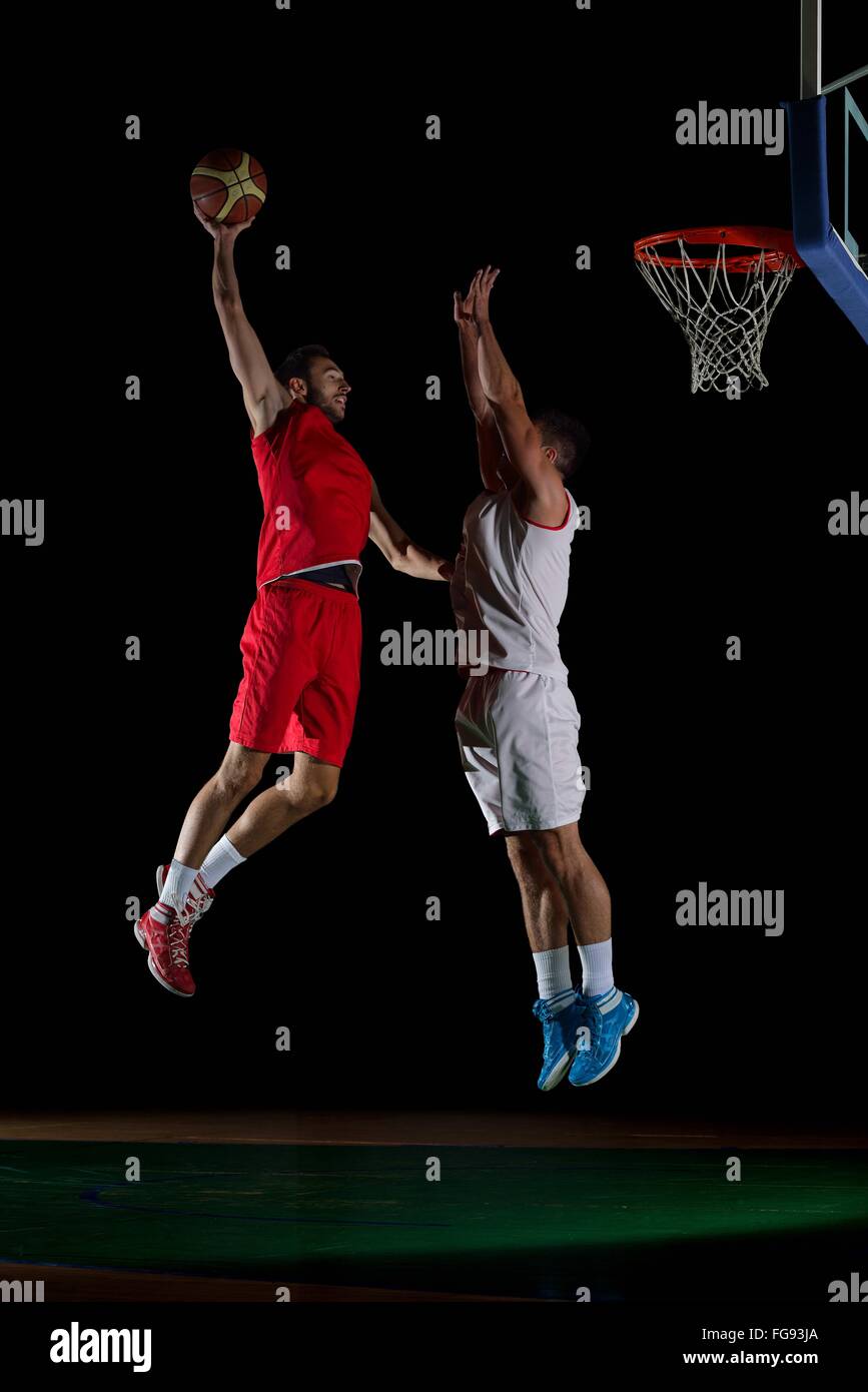 basketball player in action Stock Photo - Alamy