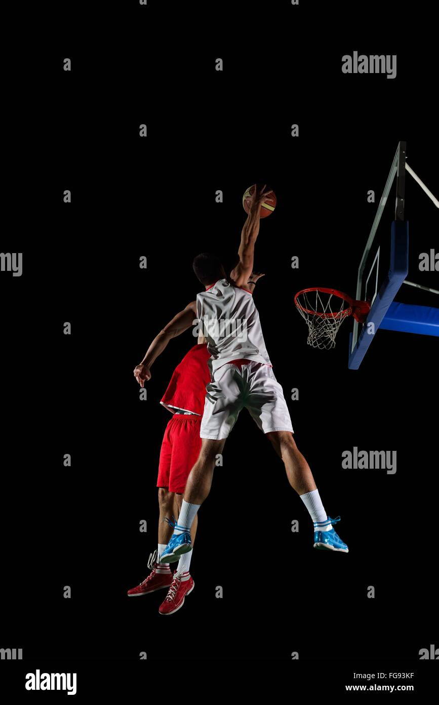 basketball player in action Stock Photo - Alamy