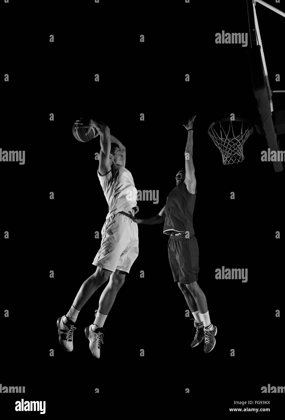 basketball player in action Stock Photo - Alamy