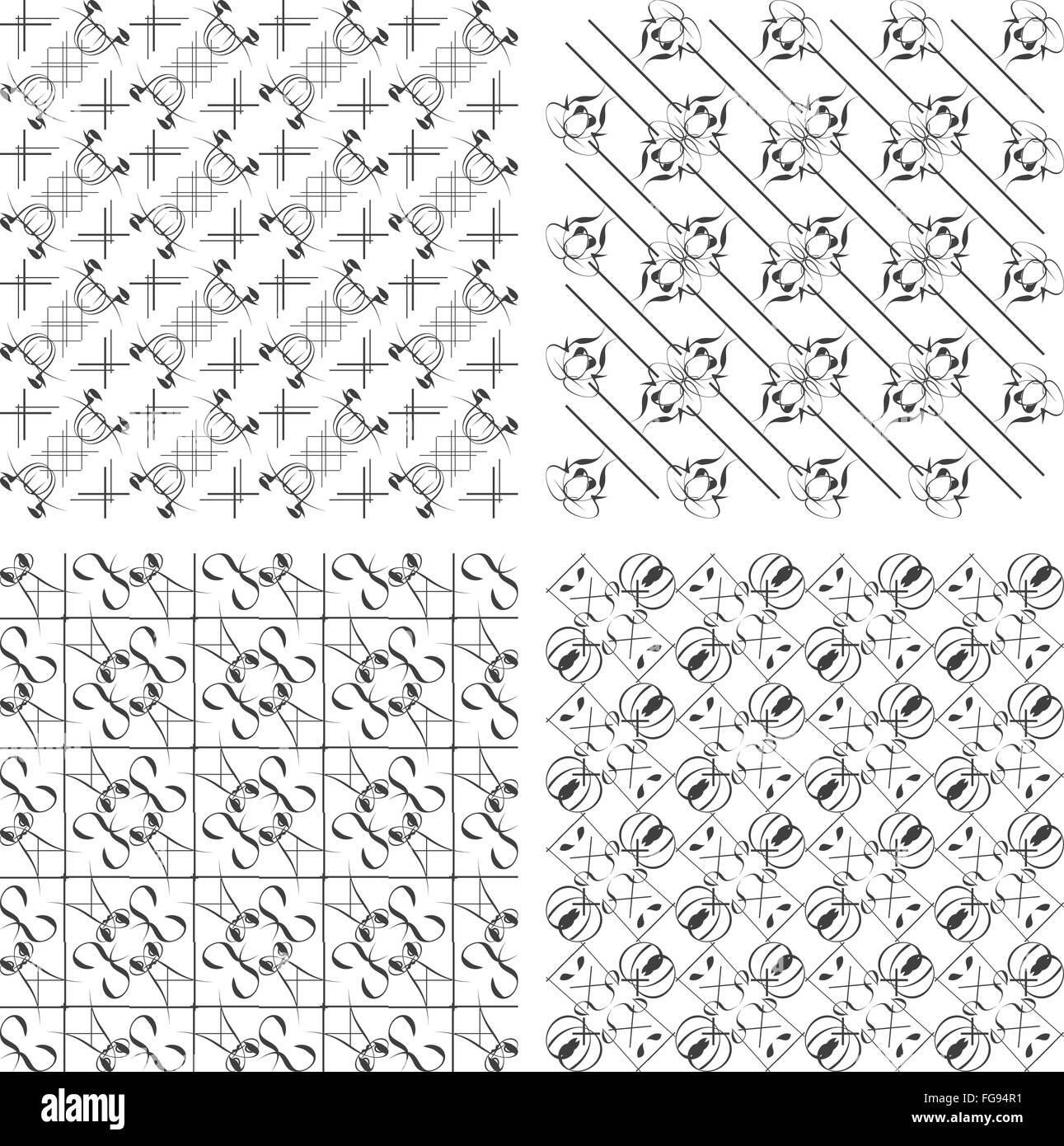 Tiles tiling monochromatic hi-res stock photography and images - Alamy