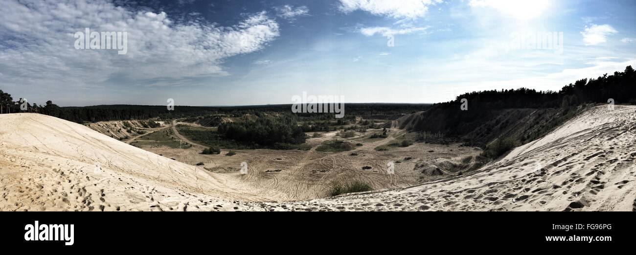 Panoramic desert hi-res stock photography and images - Alamy