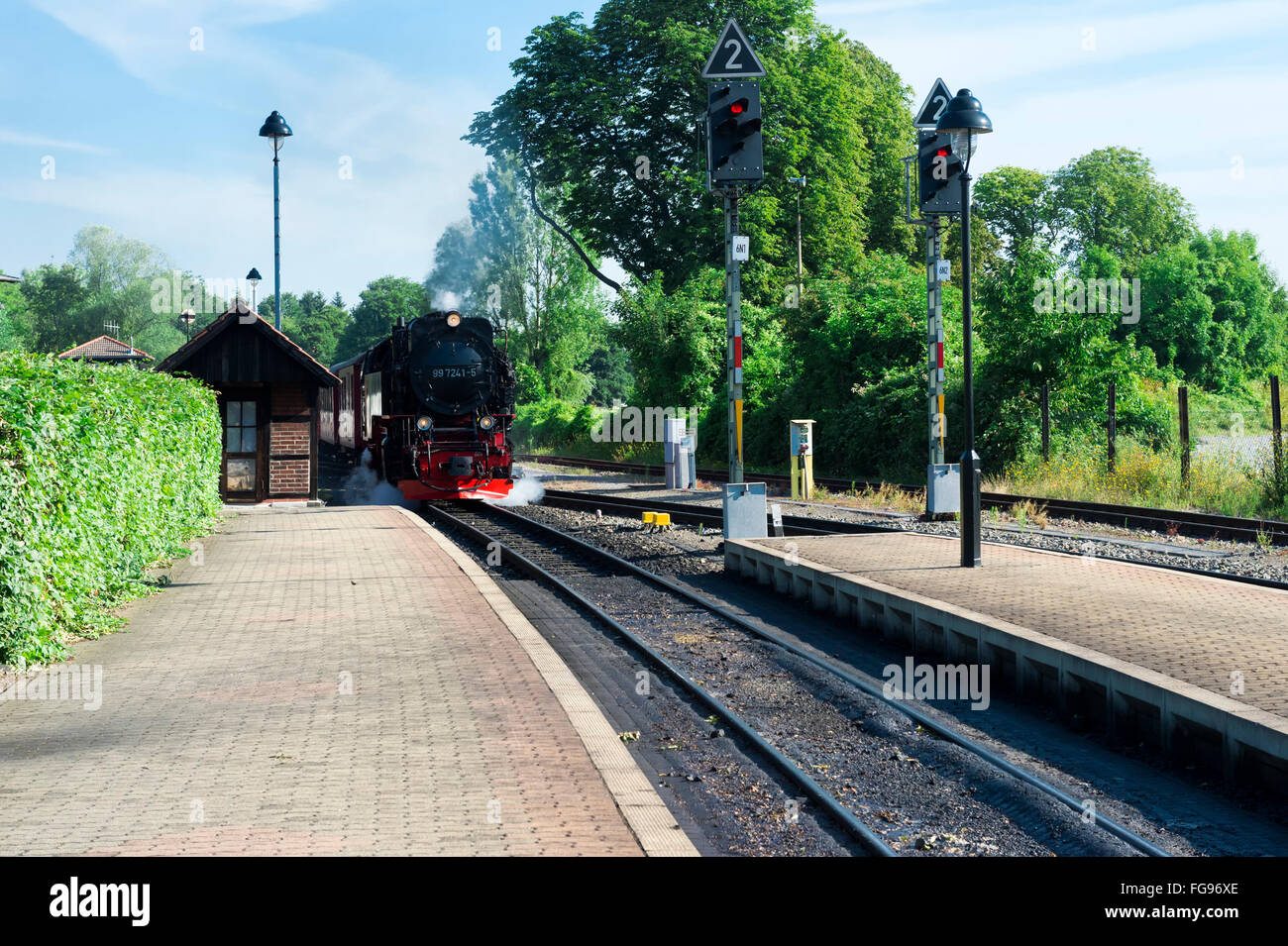 Brockenbahn railway hi-res stock photography and images - Alamy