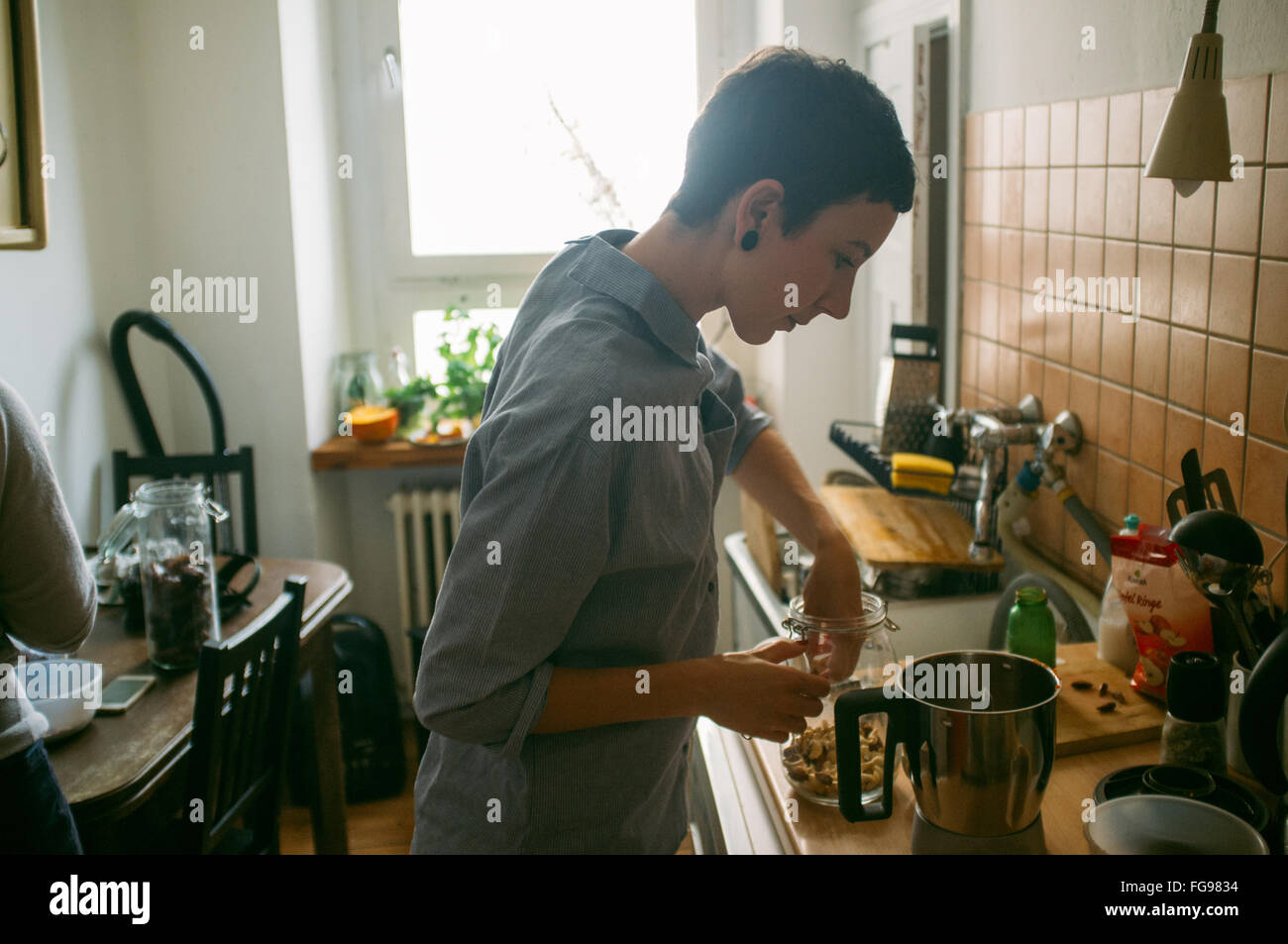 Kitchen side hi-res stock photography and images - Alamy
