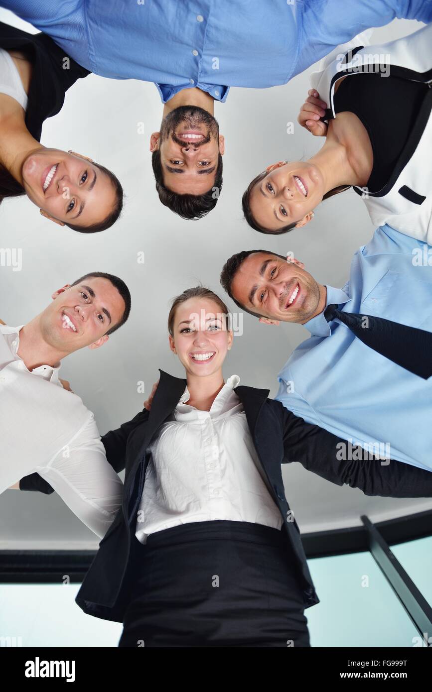 business people group joining hands Stock Photo - Alamy