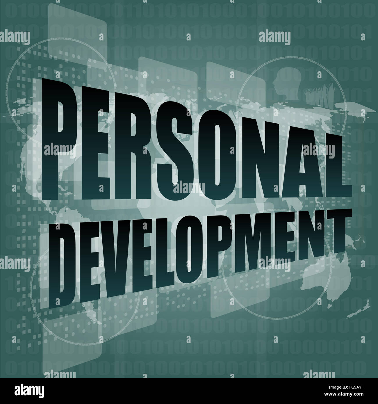 Personal development word hi-res stock photography and images - Alamy