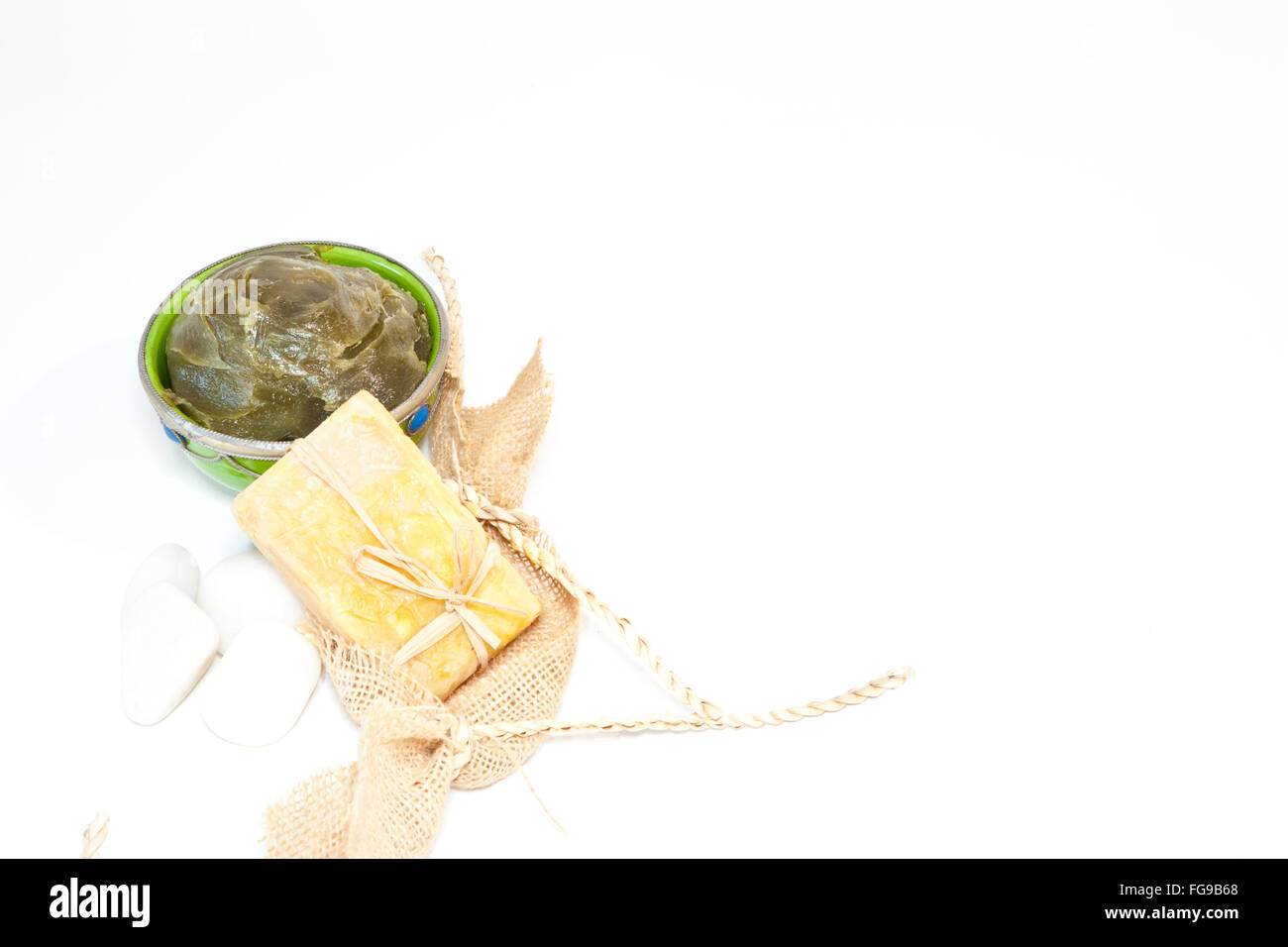 Skin care natural products Cut Out Stock Images & Pictures - Alamy