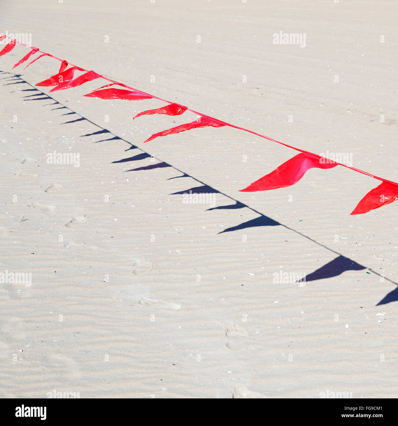Triangular red flag hi-res stock photography and images - Alamy