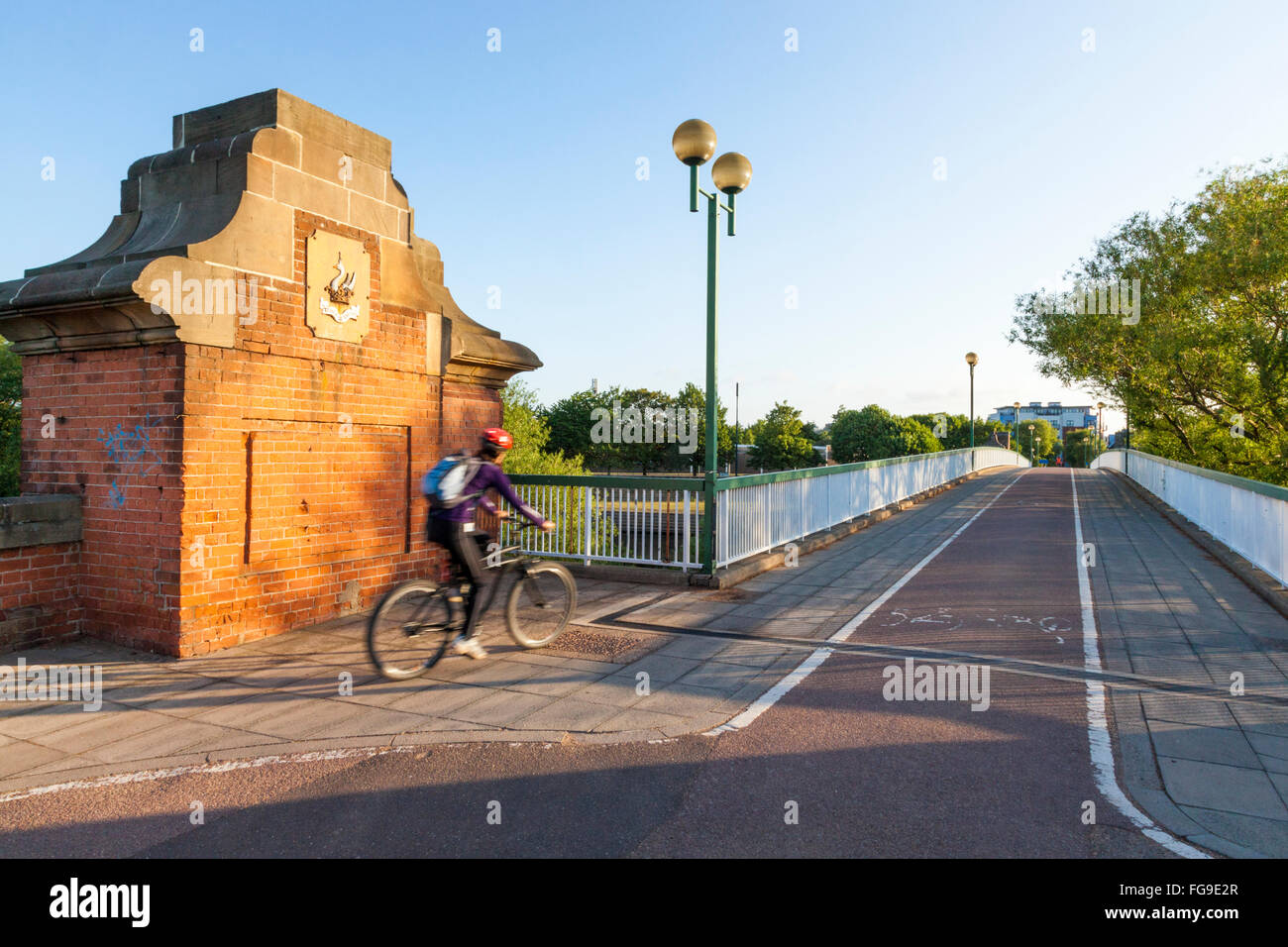 Wilford Toll Bridge, Nottingham, England, UK Stock Photo - Alamy