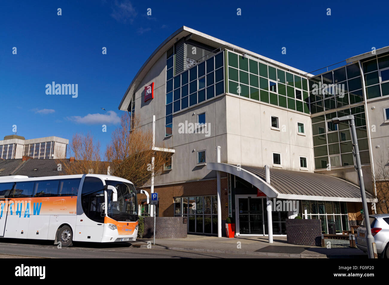 Ibis Hotel, Cardiff, Wales Stock Photo - Alamy