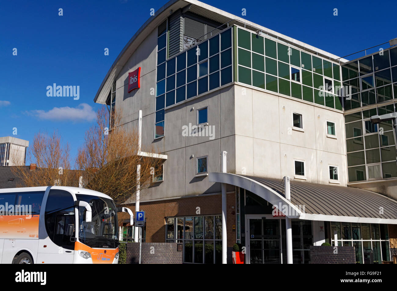 Ibis Hotel, Cardiff, Wales Stock Photo - Alamy