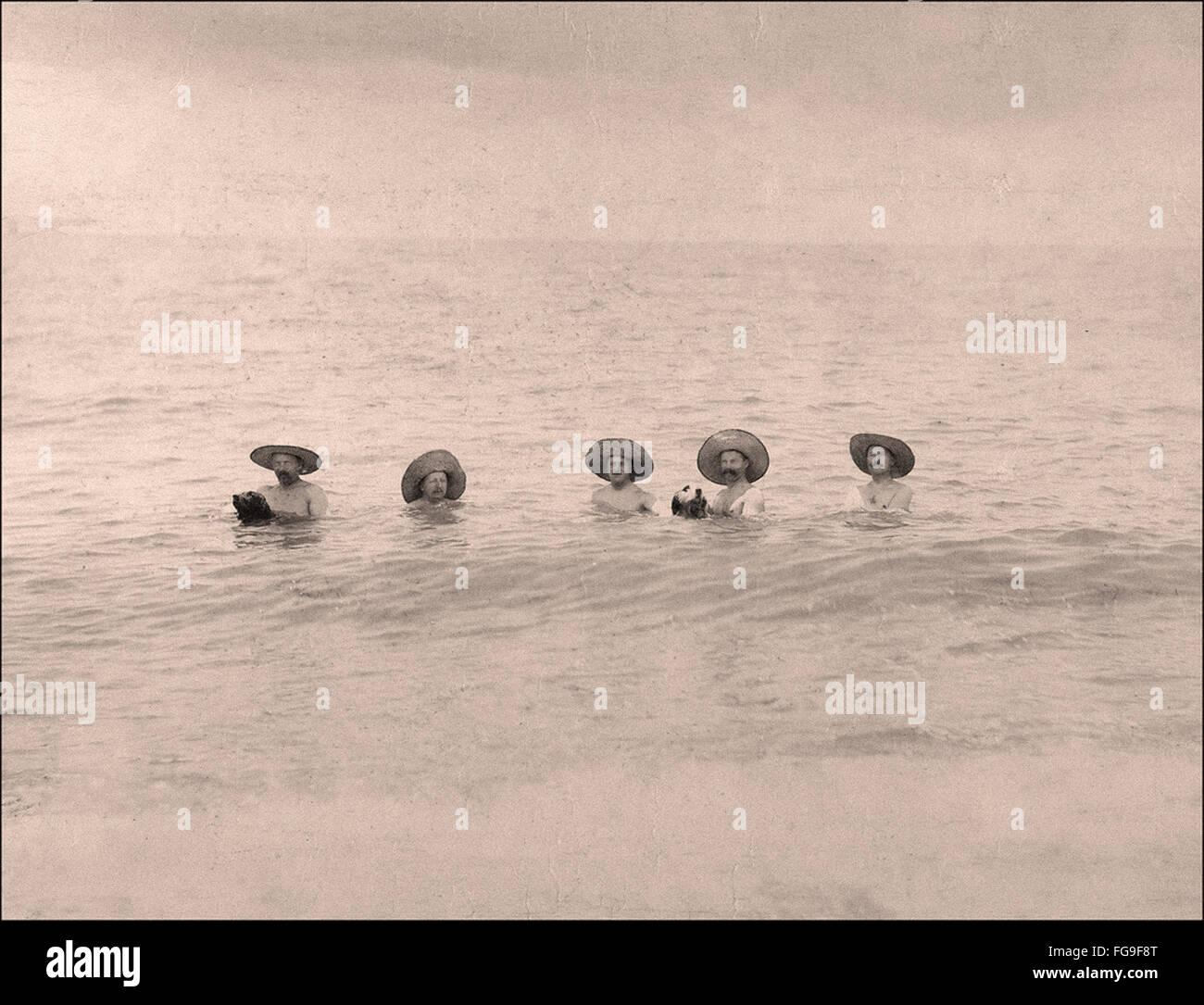 1890 bathing hi-res stock photography and images - Alamy