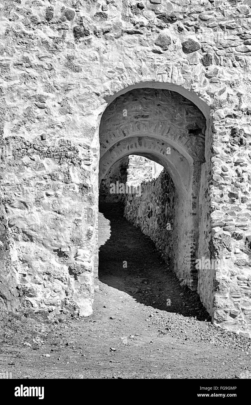 Arch Entrance Of Fort Stock Photo - Alamy
