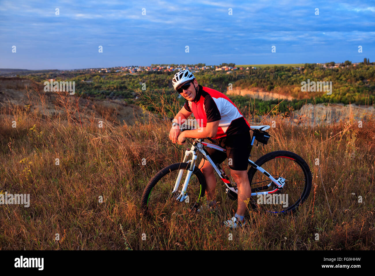 Trento bike trail hi-res stock photography and images - Alamy