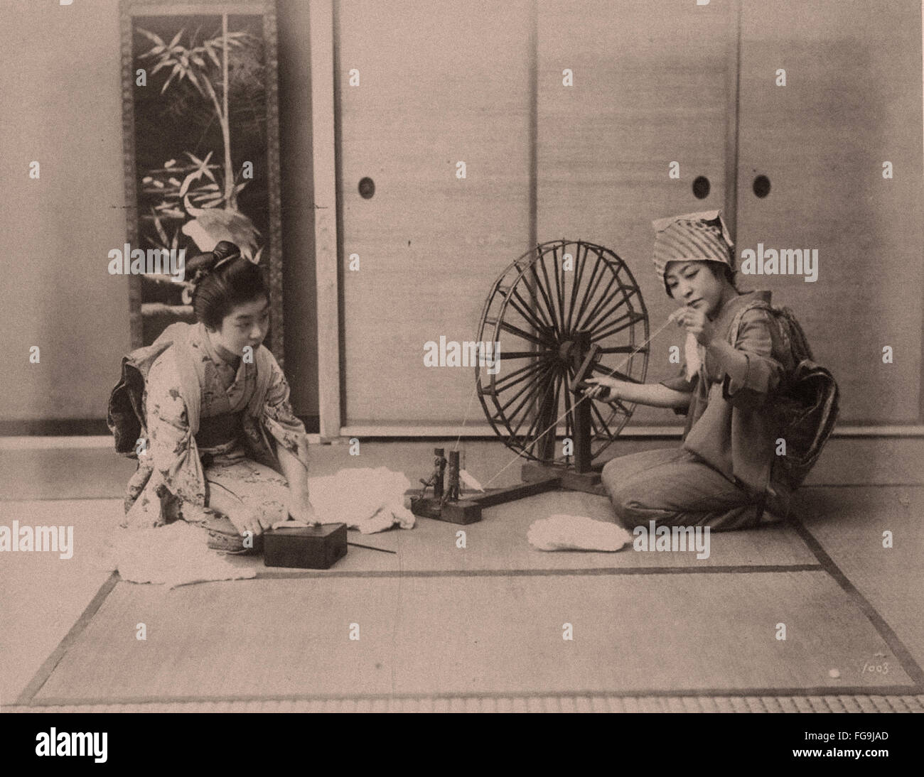 Street Life in Japan 1880 Stock Photo - Alamy