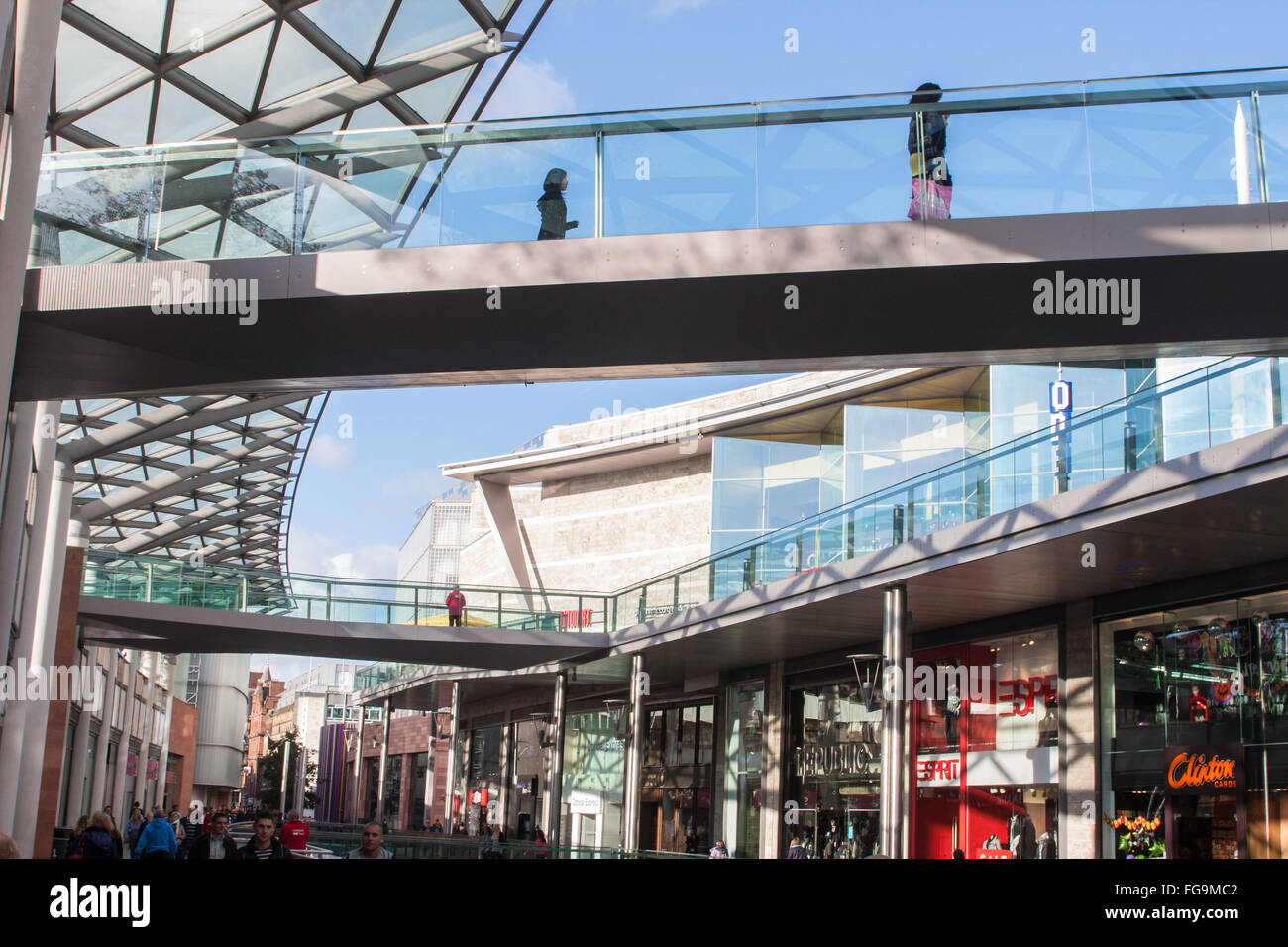 Liverpool One Shopping Mall,Centre,Center,England Stock Photo - Alamy