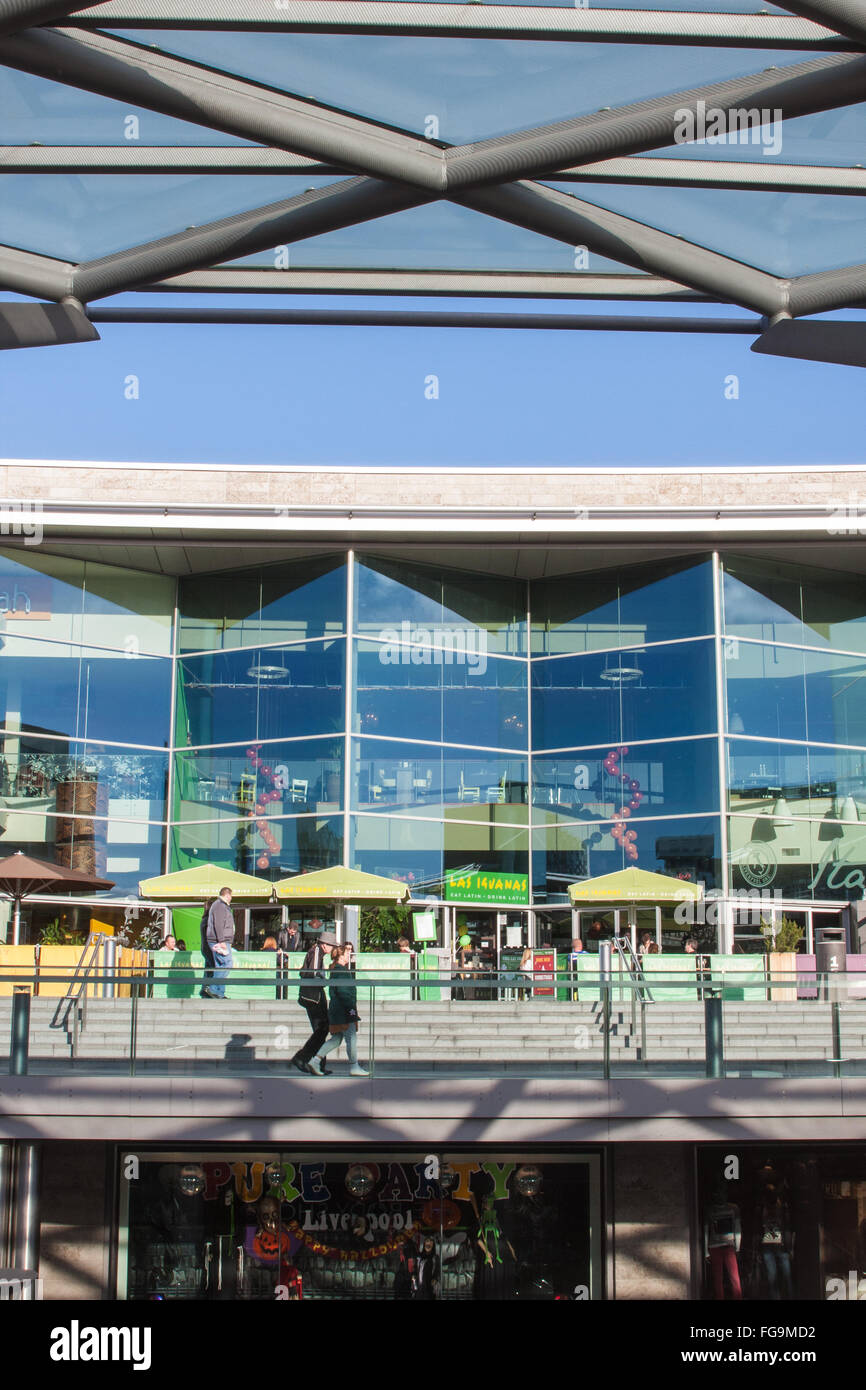 Liverpool One Shopping Mall,Centre,Center,England Stock Photo - Alamy