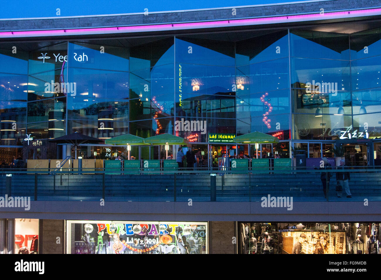 Liverpool One Shopping Mall,Centre,Center,England Stock Photo - Alamy
