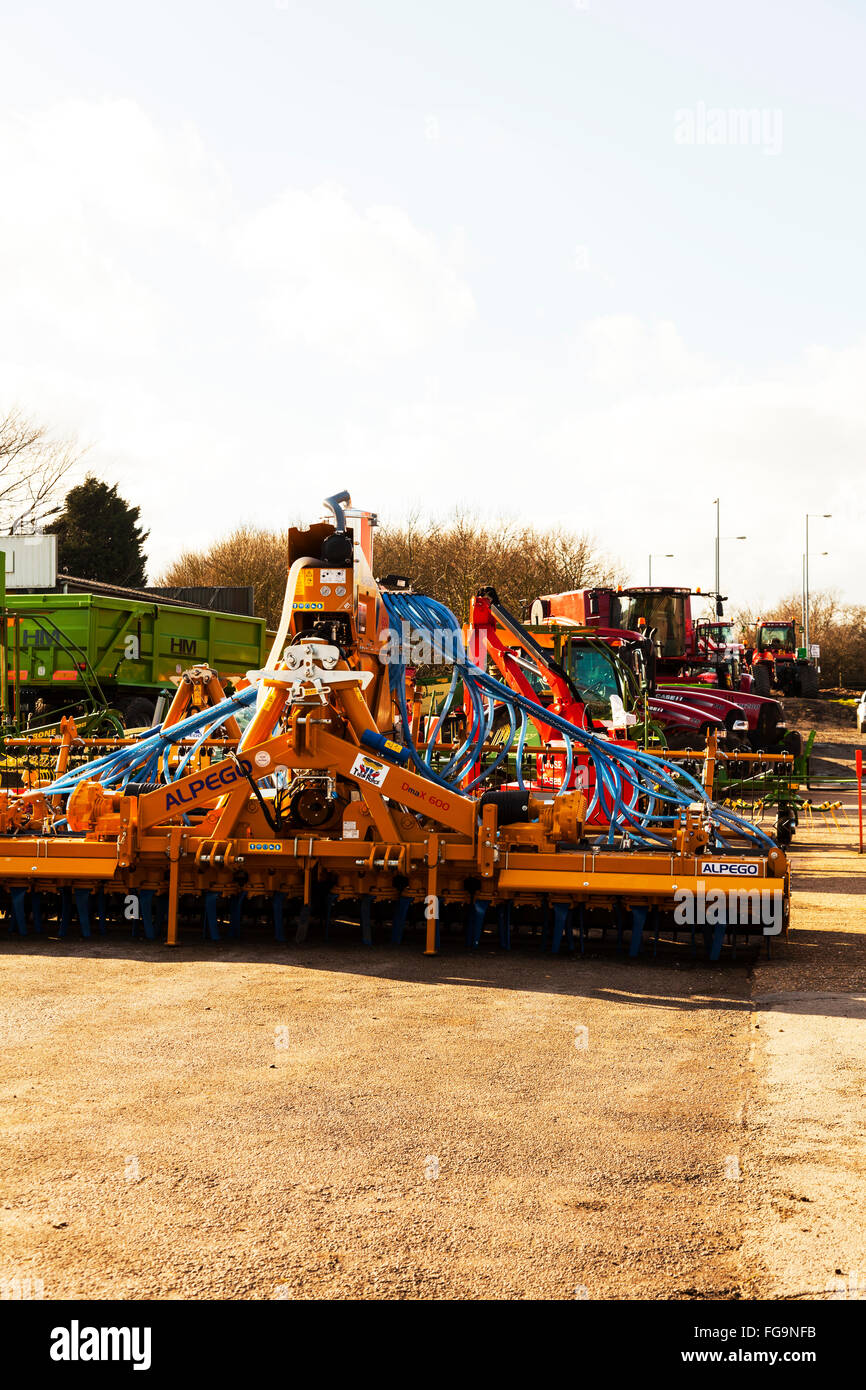 Plough tractor hi-res stock photography and images - Alamy