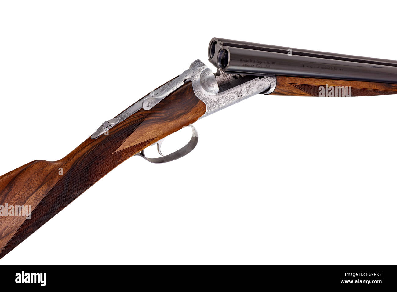 Beretta 486 Parallelo 20ga side by side shotgun Stock Photo - Alamy