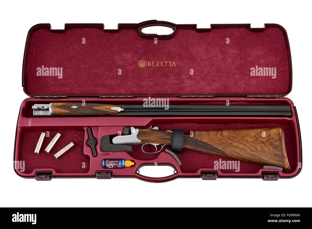 Beretta 486 Parallelo 20ga side by side shotgun Stock Photo - Alamy