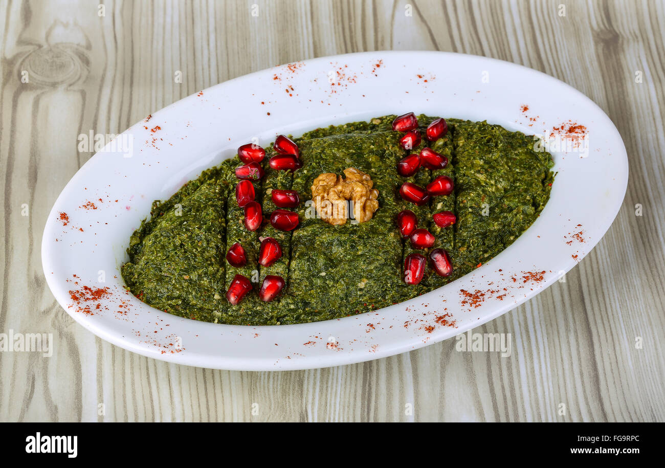 Spinach pkhali traditional georgian cold hi-res stock photography and ...