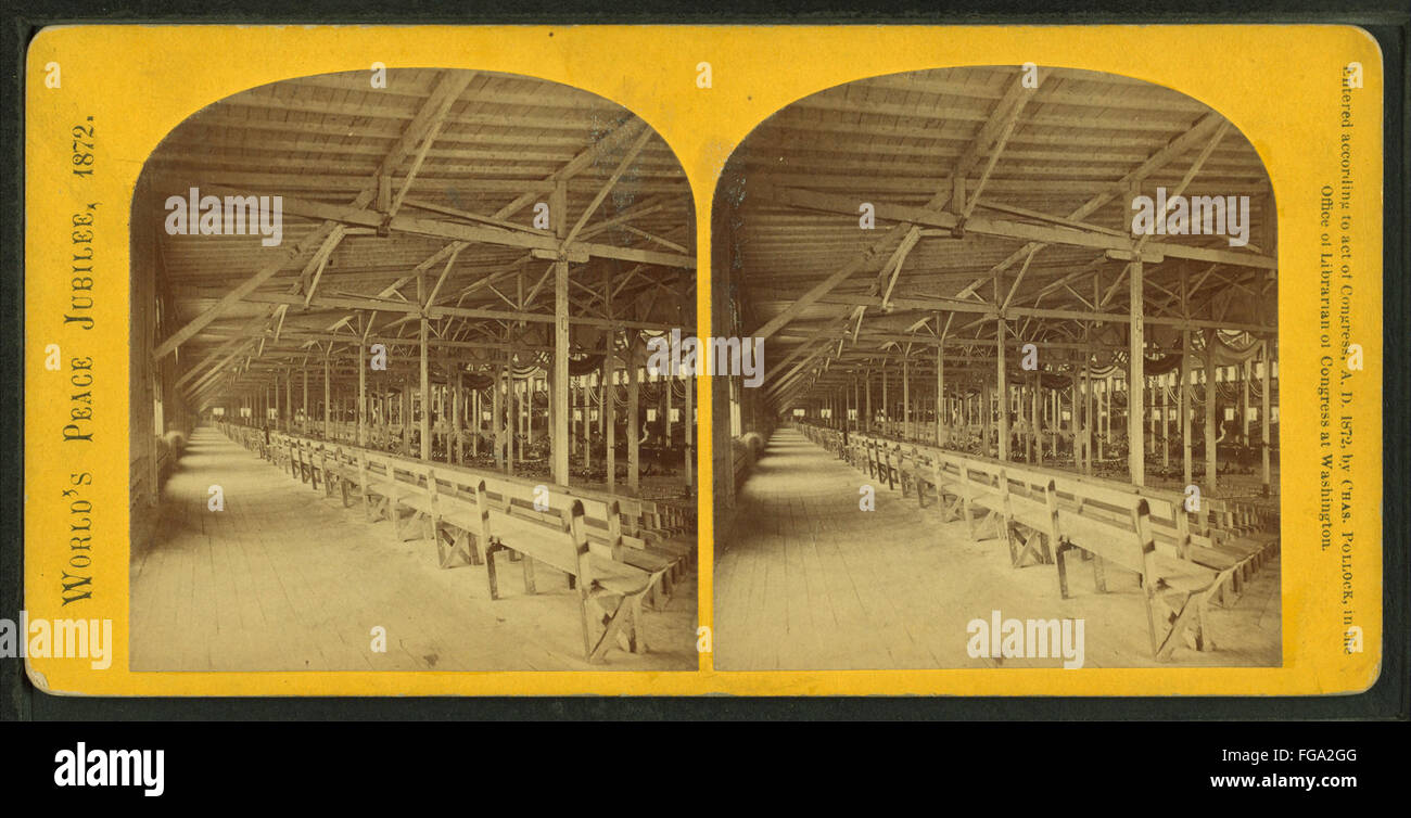 The 1872 World’s Peace Jubilee, captured in stereoscopic views from the ...