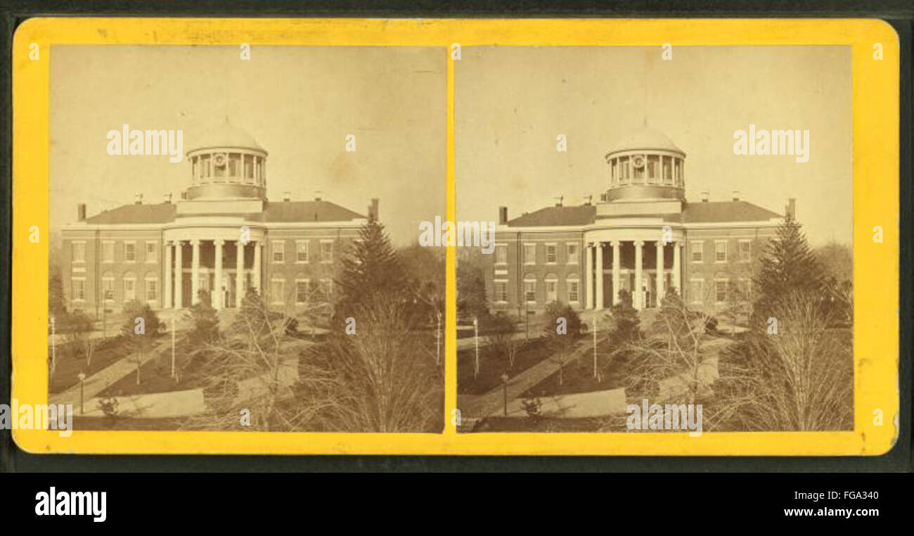 An 1880s photograph by A.G. Keet captures the Pennsylvania State ...