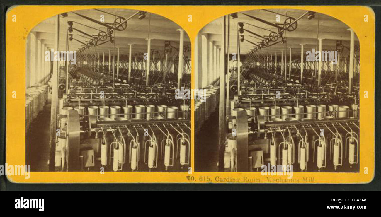 Carding room hi-res stock photography and images - Alamy