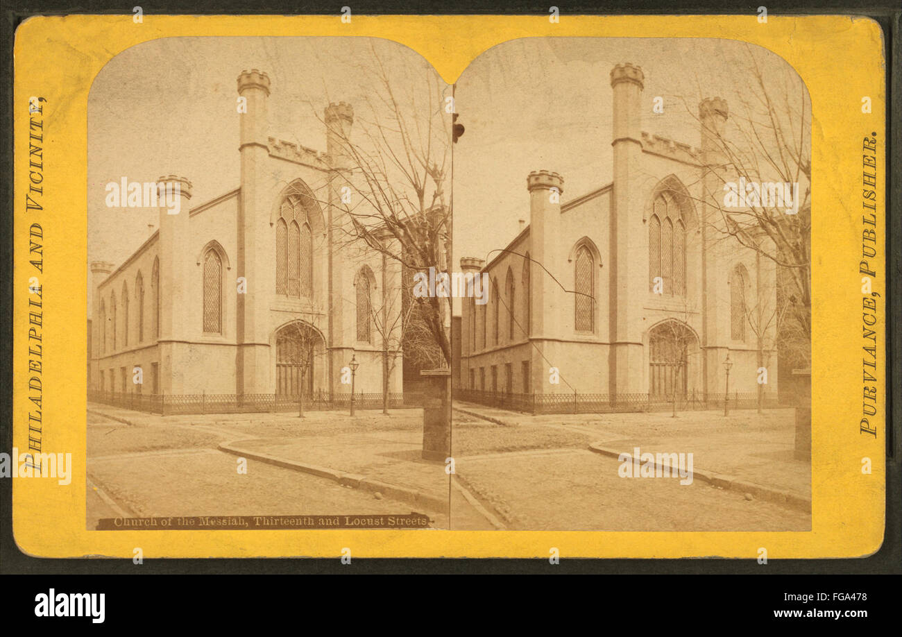 Photograph of the Church of the Messiah located at Thirteenth and ...