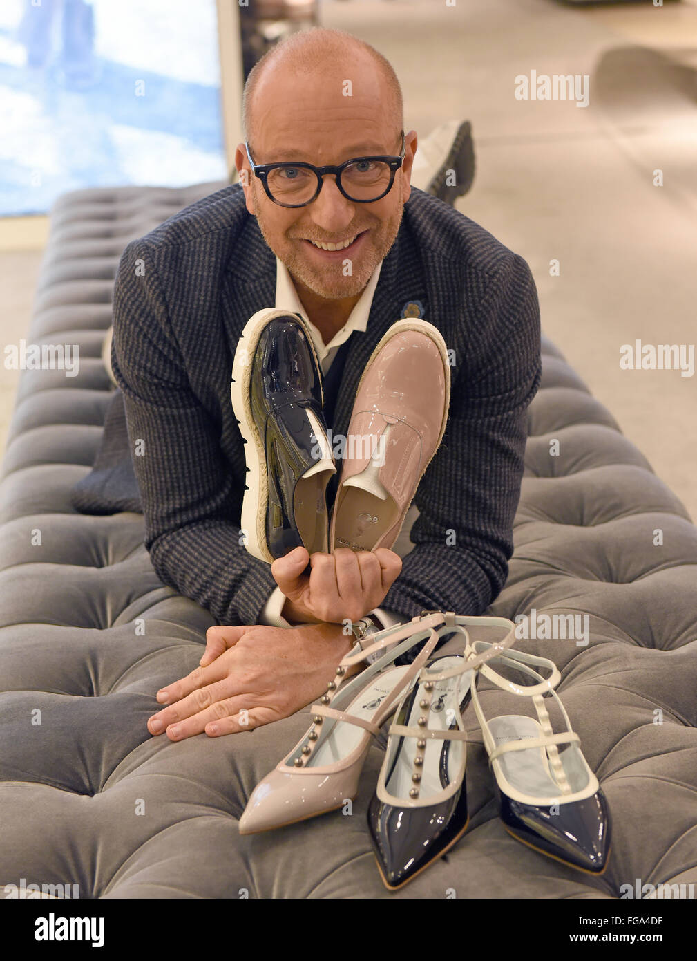 Duesseldorf, Germany. 12th Feb, 2016. Thomas Rath, fashion designer and ...