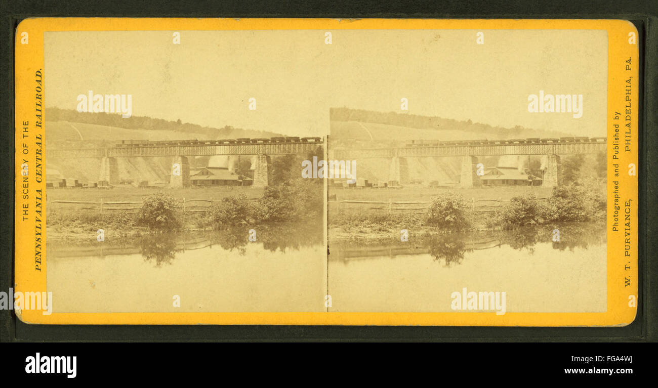 Coatesville Bridge, by Purviance, W. T. (William T.) 2 Stock Photo - Alamy