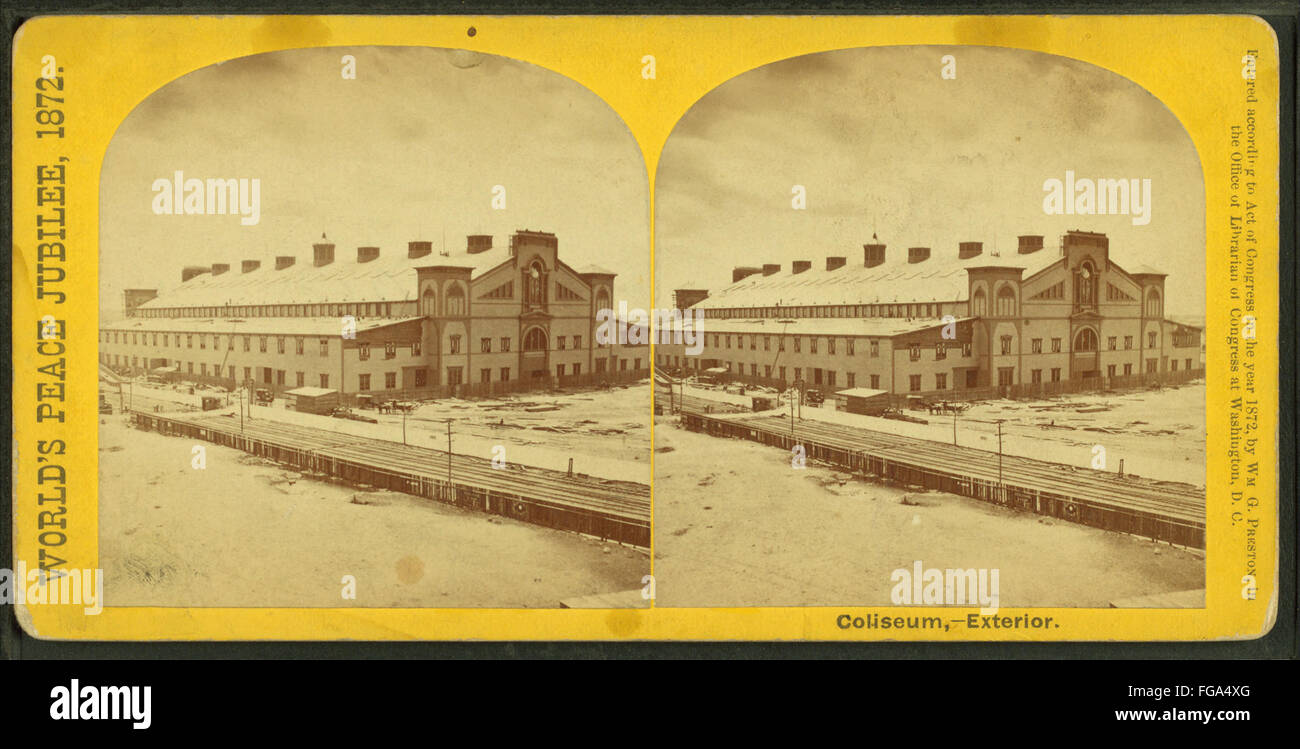 A photograph of the exterior of the Coliseum, showing the iconic Roman ...