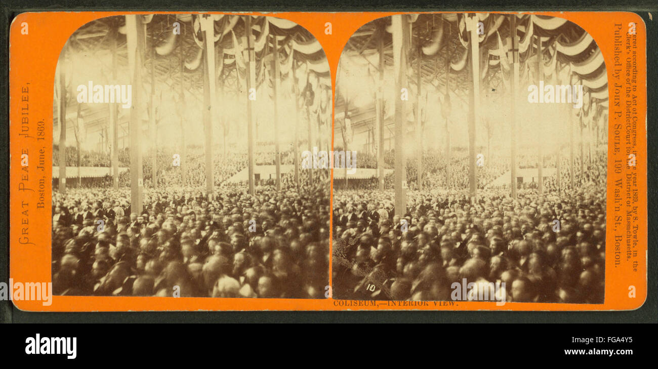 Photograph of the interior of the Coliseum, showcasing its ...